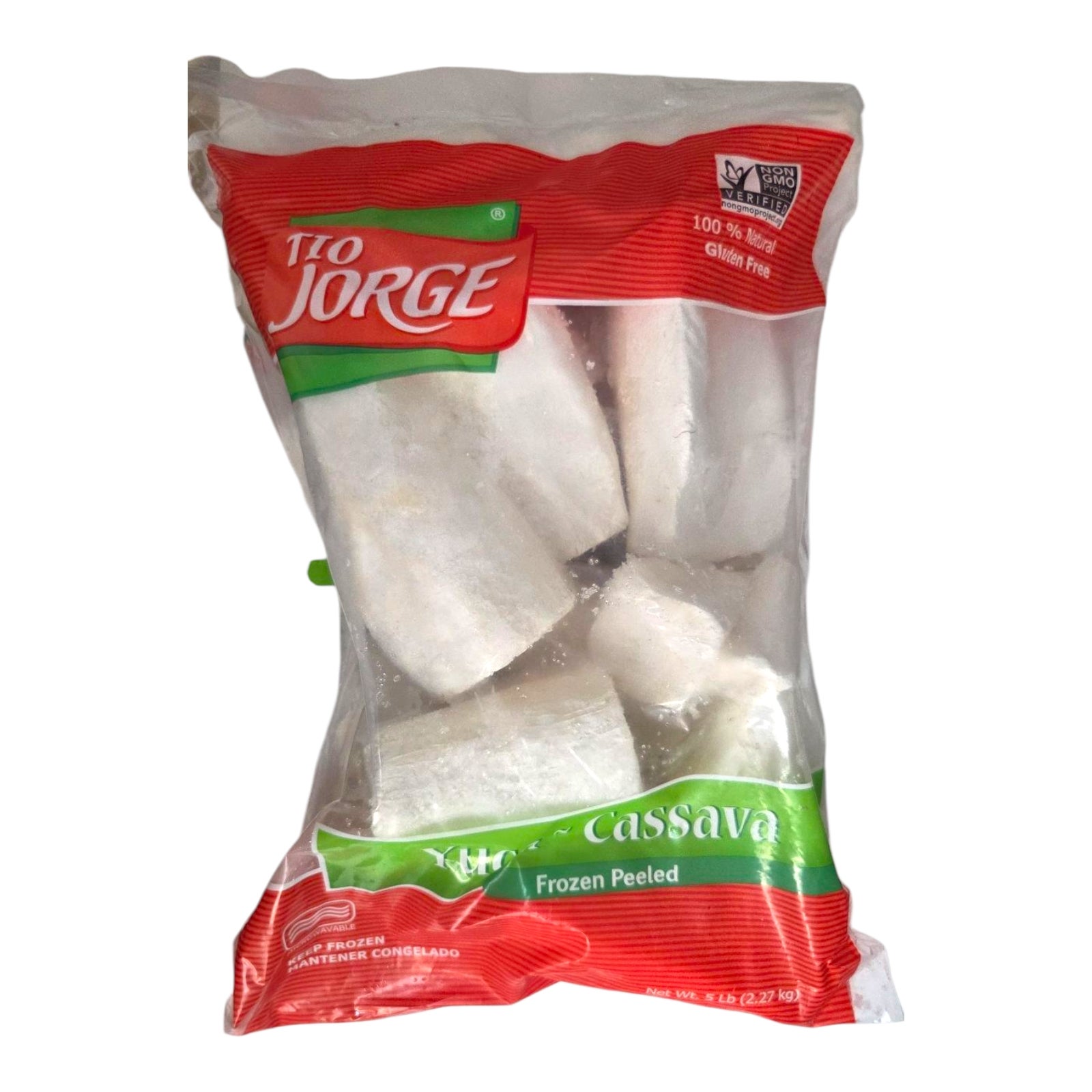 Yuca Tio Jorge 5 Lbs. (Frozen) | La Peruanita Minimarket