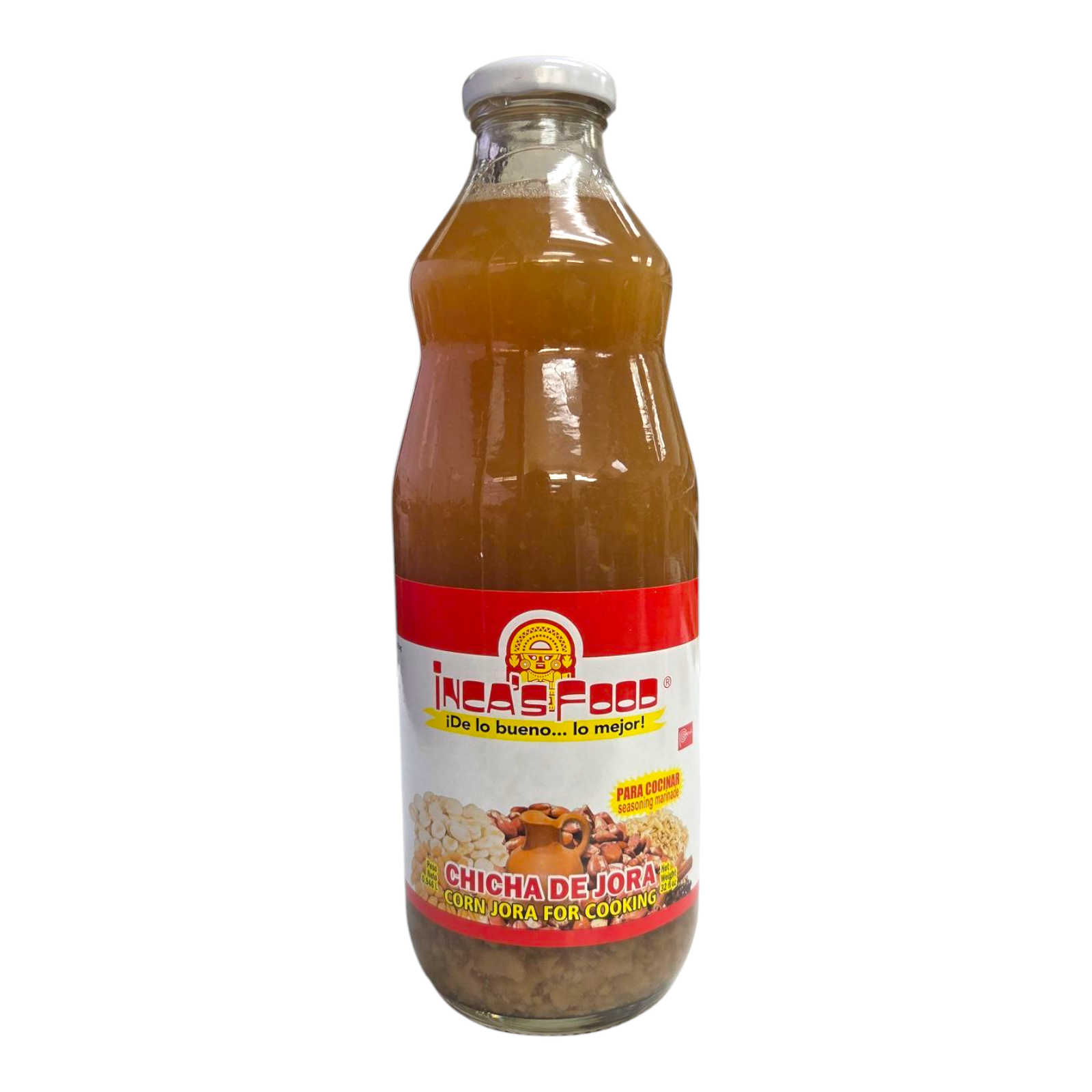 Chicha de Jora Vidrio Incas Food | La Peruanita Minimarket